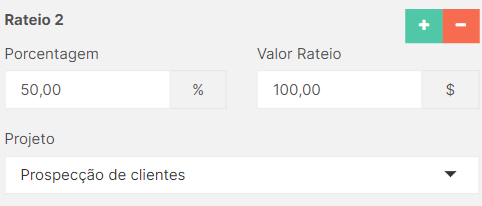 Como realizar o rateio por projeto através do site – Central de Ajuda ...